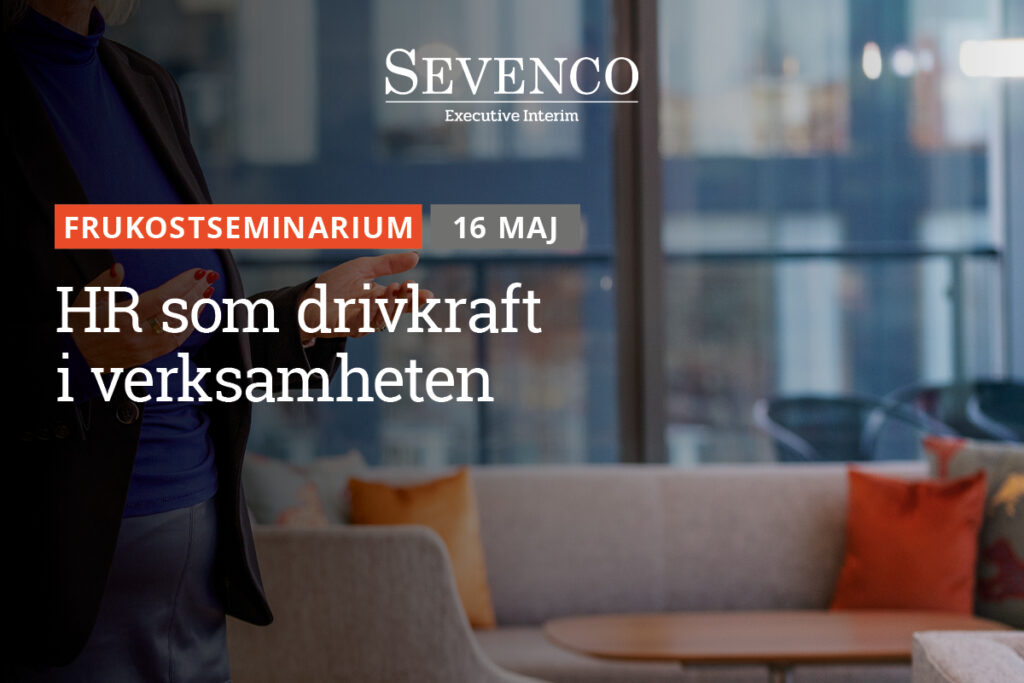 Välkommen på frukostseminarium 16 maj! – Sevenco